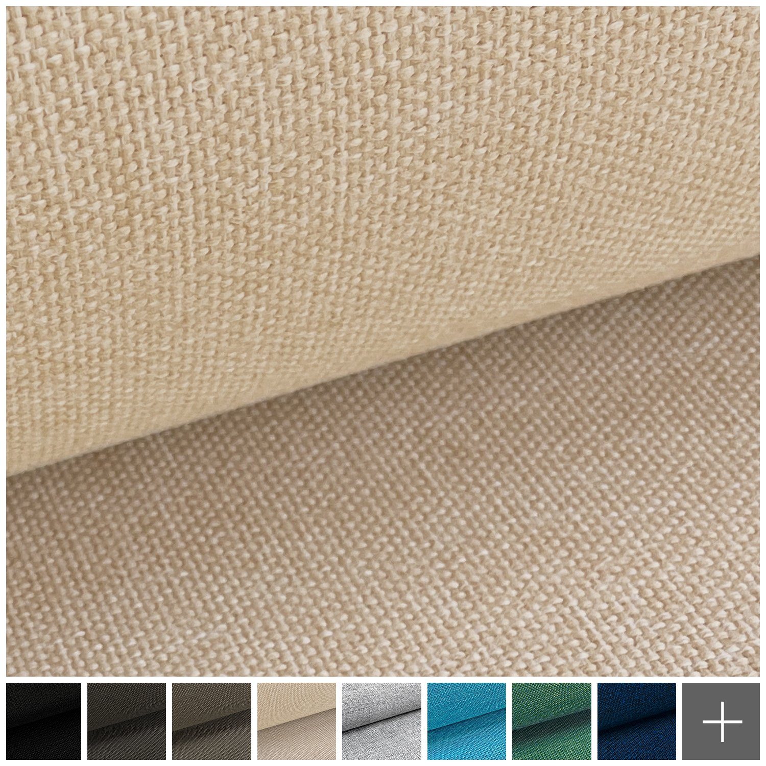 novely® Stoff novely COLORADO Outdoor Stoff OLEFIN UV++ Polsterstoff Melange Grob Ge, schimmel ...